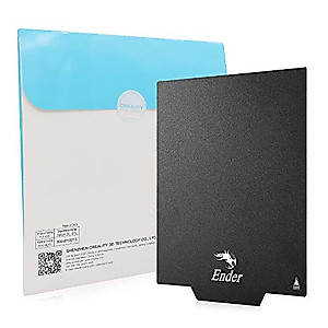 Tresbro Creality 3D Printer Flexible Removable Magnetic Bed Magnetic Hot Bed Sticker Original Removeable Build Surface Platform for Ender 3/Ender 3 Pro/Ender 3V2/Ender 3X/Ender 5 Pro, 235X235MM