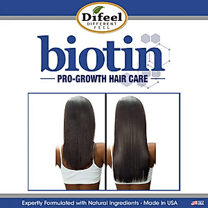 Difeel Pro-Growth Biotin Conditioner for Hair Growth 33.8 oz. - Conditioner for Thin Hair