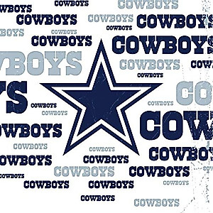 Skinit Decal Gaming Skin Compatible with PS4 Slim Bundle - Officially Licensed NFL Dallas Cowboys Blue Blast Design