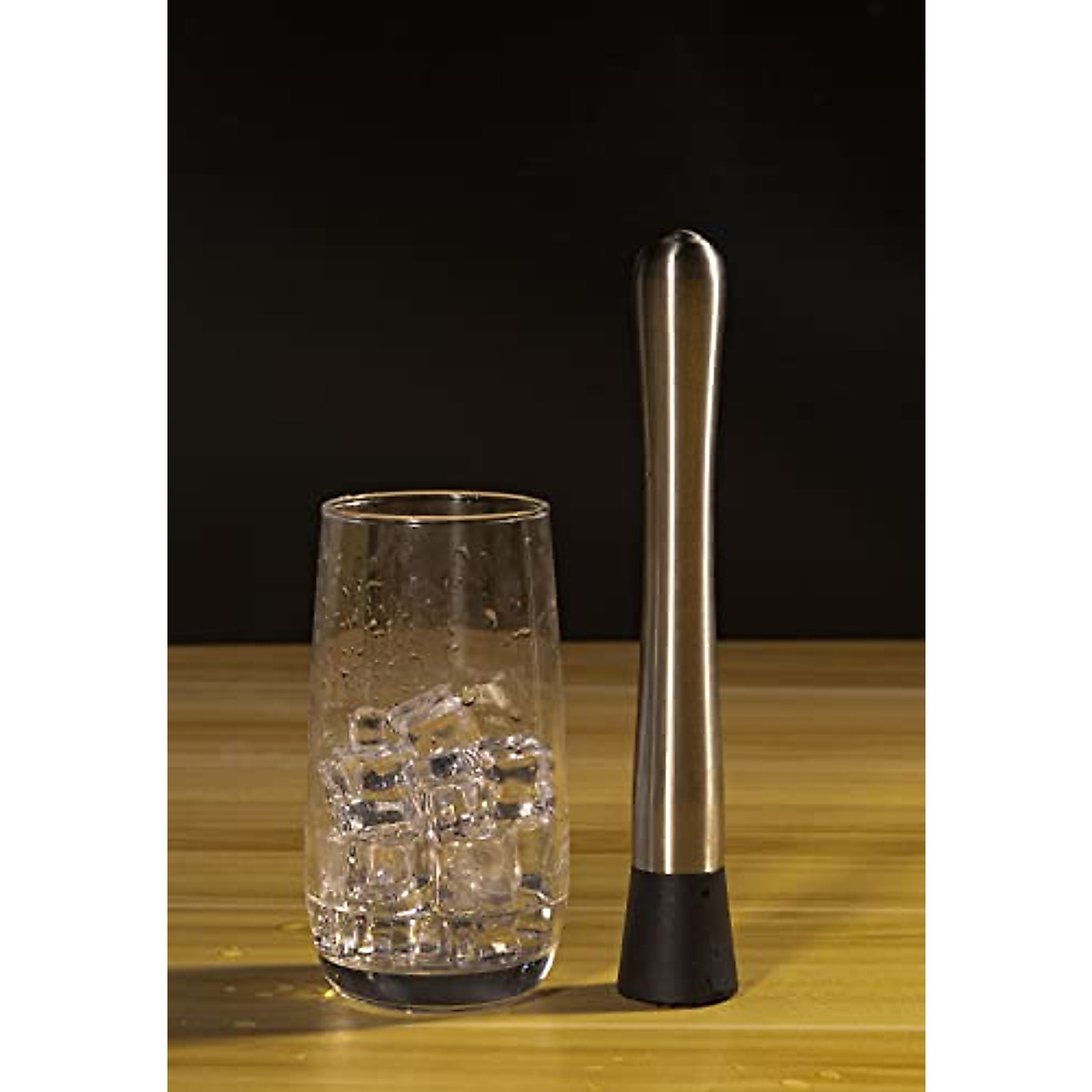 Ortarco 8 Inch Stainless Steel Muddler for Cocktails