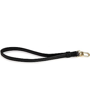 BERLINER BAGS Women’s Wallet Black Leather RFID Blocking Large Ladies’ Purse with Zipper fits 15+ Cards, Cash, Coins