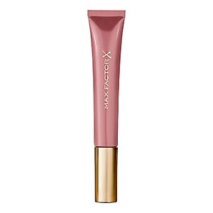 Max Factor Colour Elixir Lip Cushion Gloss with Mineral Oil and Vitamin E, Nude Glory, 9 ml