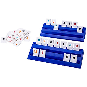 Pressman Rummikub - The Original Rummy Tile Game | Exciting Family Game of Strategy and Luck | Promotes STEM Skills | For Kids, Teens, Adults | 2-4 Players, Ages 8+