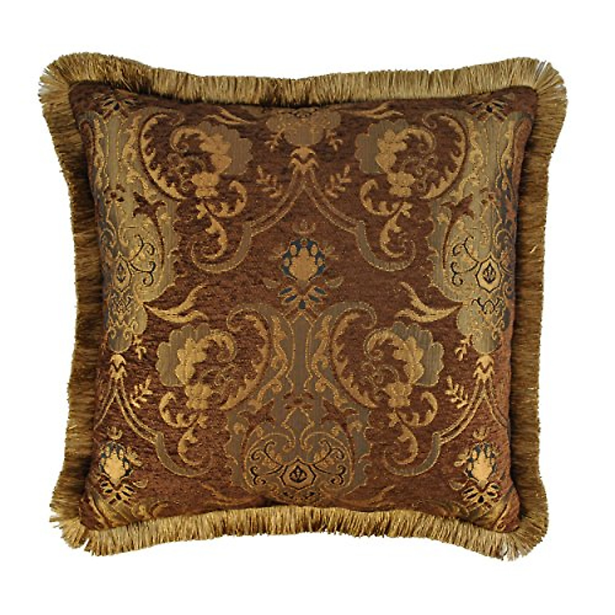 Sherry Kline China Art Decorative Pillow, 20", Brown