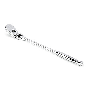 GEARWRENCH 1/2" Drive 84 Tooth Locking Flex Head Teardrop Ratchet 17" - 81362A-07