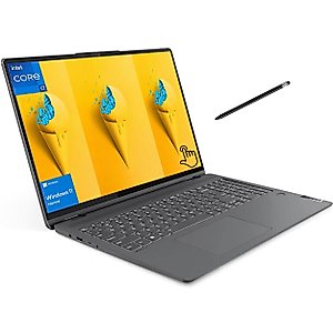 Lenovo IdeaPad Flex 5 2-in-1 Laptop, 16" 2.5K(2560 x 1600) Touch, Intel Core i7-1255U, Intel Iris Xe Graphics, Backlit Keyboard, Wi-Fi 6, Windows 11 Home, with 5ave Stylus Pen (16GB RAM | 512GB SSD)