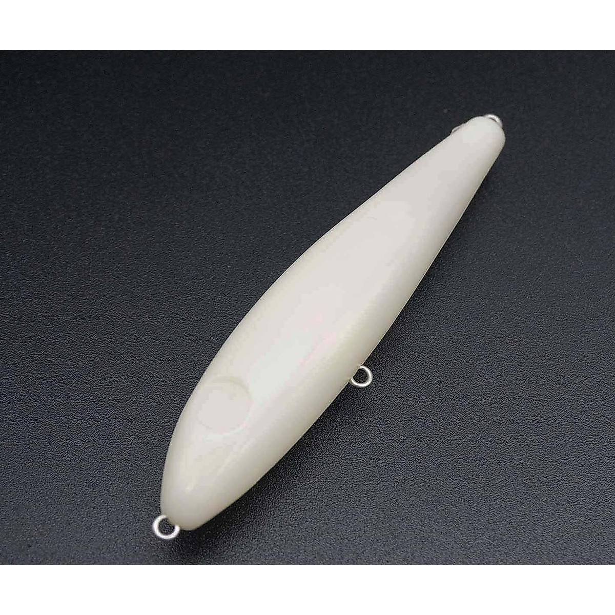 10PCS Unpainted Fishing Pencilbait 9.7cm 9.83g Lipless Popperbaits Artificial Fishing Tackle 8006 with 9mm Free 3D Fishing Eye