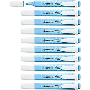 Stabilo Fluorescent Marker Swing Cool Pastel Windy Blue
