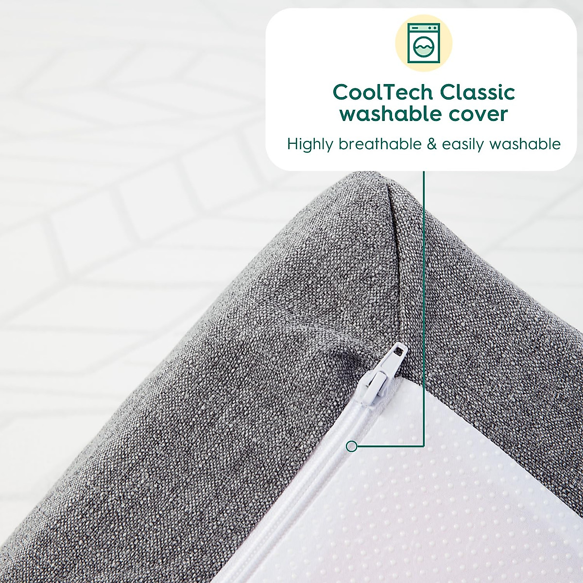 Sleepyhead 3-Inch Twin XL Copper-Infused Memory Foam Premium Mattress Topper