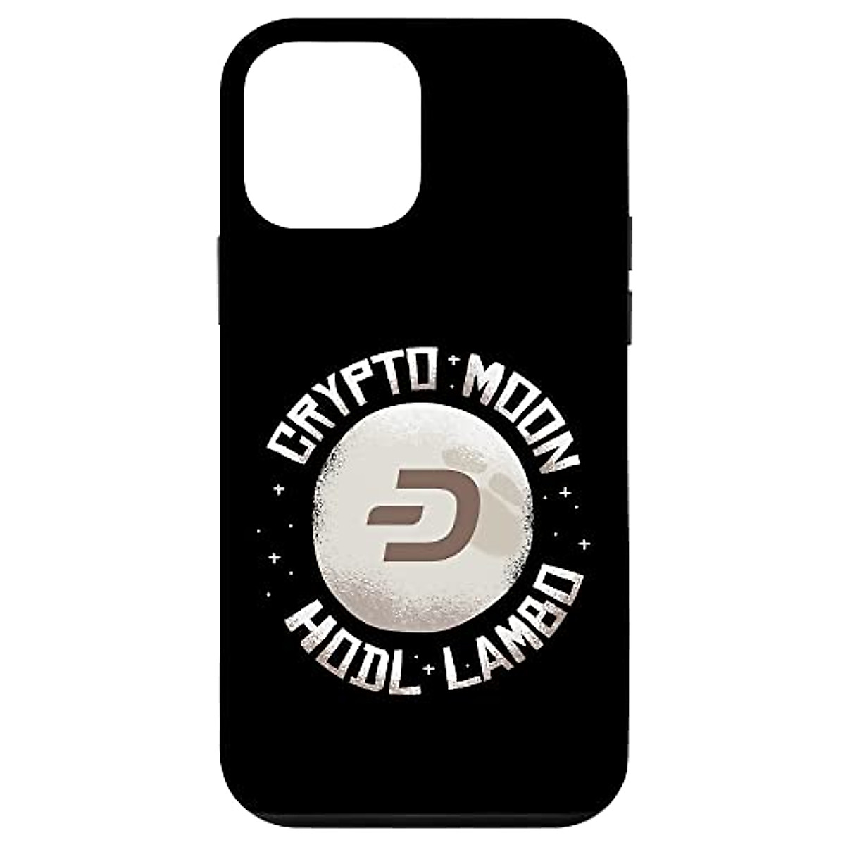 iPhone 12 mini Dash Crypt to Moon, HODL Funny Case