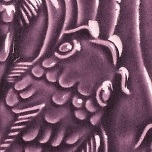 AMACO LG-55 Lead Free Liquid Gloss Glaze, Purple, Pint