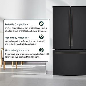 UPGRADED WR71X11044, WR71X11059 Refrigerator Door Bin (Right Door), Compatible with ge Refrigerator (Some Models, not All), Replaces PS6011779, AP5656690, 2691847, EAP6011779 Fridge Door Shelf