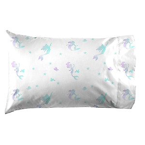 Jay Franco Disney Little Mermaid 5 Piece Twin Bed Set - Teal Color, Includes Comforter & Sheet - Bedding Features Ariel, Super Soft Fade Resistant Microfiber