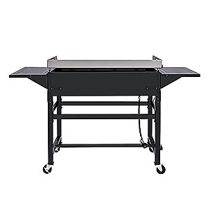 Royal Gourmet GB4003 36-Inch BBQ Propane Griddle, Outdoor 4-Burner Flat Top Gas Grill, Barbecue Camping Garden Backyard Cooking, Black