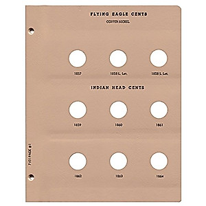 Dansco US Flying Eagle and Indian Head Cent Coin Album 1857 - 1909 #7101