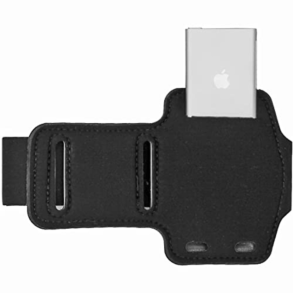 i2 Gear Adjustable Armband Compatible with iPod Nano 8th and 7th Generation Devices (Black)