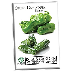 Sweet Cascadura Pepper Seeds , 50+ Heirloom Seeds Per Packet, (Isla's Garden Seeds), Botanical Name: Capsicum annuum, Non GMO Seeds