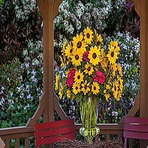 Swamp Narrowleaf Sunflower Clumping Native Wildflower Meadow, 100+ Premium Heirloom Seeds, Perennial, Easy to Grow, Attracts Pollinators-QAUZUY GARDEN-