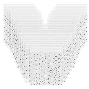 300PCS Clear Cellophane Bags Self-Adhesive Sealing Treat Bags 10x10cm Plastic Cookie Bags Party Favor Candy Bags White Polka Dot Treat Bags Soap Chocolates Cello Bags for Christmas Birthday Valentine…