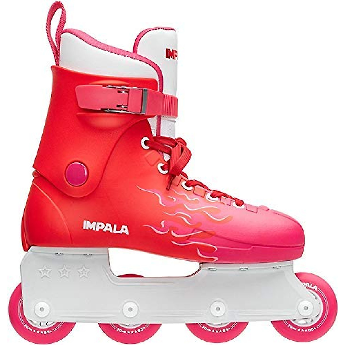 Impala Lightspeed Inline Skate - Flames (US 8 / EU 39 / UK 6)