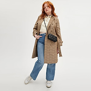 COACH Quilted Pillow Leather Kira Crossbody, Black