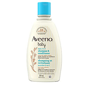 Aveeno Baby Gentle Conditioning Shampoo Lightly Scented 12 fl oz 354 ml