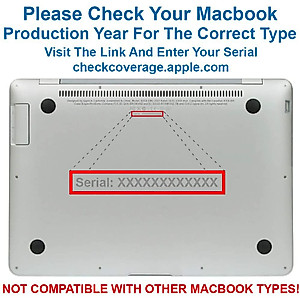 SLAUNT 4 Pack Rubber Feet 10pcs Repair Replacement Screw Compatible with Mac Book Pro Retina A1425 A1502 A1398 13" 15" Bottom Case Screw Rubber Feet and Screwdriver Repair kit