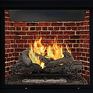 Pleasant Hearth VFL2-VO30DR 30" Valley Oak Series Vent Free Gas Log Set 33,000 BTU's