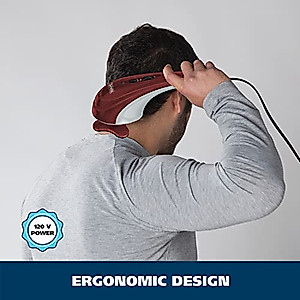 Wahl Hot Cold Therapeutic Vibratory Corded Massager with Variable Soothing to Medium Vibratory Speed to Relieve Muscle Pain and Reduce Swelling, Due to Chronic Pain or Fitness Injury – 4295-400