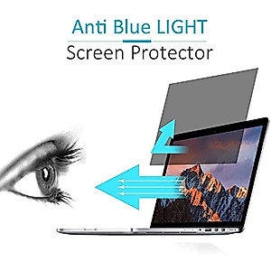 Easy On/Off Magnetic Privacy Screen Filter,Compatible with Macbook Pro 13 Inch (2016-2020) and Macbook Air 13 Inch 2018-2020 (A1932,A2179)-Anti Glare