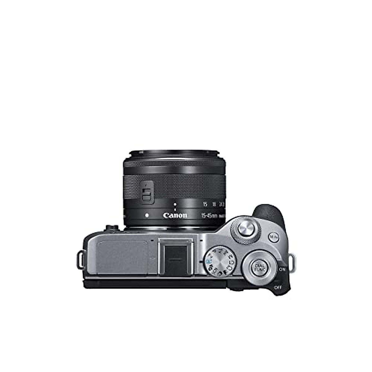 Canon EOS M6 Mark II Mirrorless Camera with EF-M 15-45mm Lens 612C011