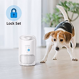 HEPA Air Purifiers for Home Bedroom, Air Purifiers Quiet Clean 99.97% PM2.5, Pol-len, Smoke, Odor, Dust, Pet Dander, Electric Cord Powered