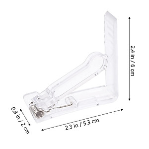 DOITOOL 12pcs Tablecloth Holder Table Cover Clamps Table Cloth Clips for Outdoor Picnic Tables Large Tablecloth Clips Picnic Table Clips Hidden Securing Clip Fastener Dinner Party