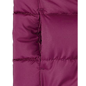 The Children's Place baby girls And Toddler Medium Weight Puffer Jacket, Wind-resistant, Water-resistant Jacket, Purple Rose, 5T US