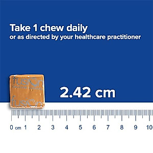 Bariatric Fusion Bariatric Calcium Chews | Caramel | Calcium Citrate with Vitamin D3 & Energy Soft Chews Bariatric Vitamin | Sugar Free Calcium Citrate Chewable | Calcium Citrate 500mg | 60 Count