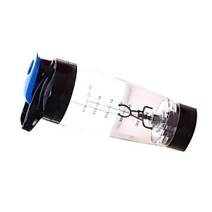 Zerodeko Hand Mixer Electric Handheld Electric Whisk Battery Blender Electric Mixing Mug Electric Protein Shaker Electric Mixing Cup Blue Cup Blender Hand Blender Electric Juice Portable