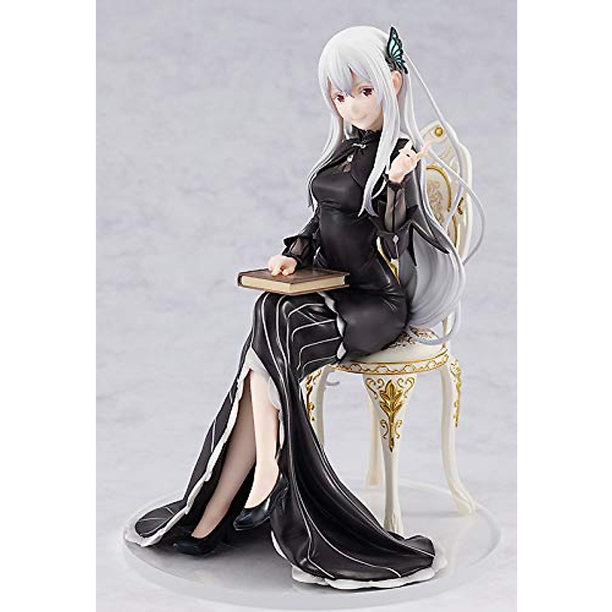 Kadokawa Re:Zero - Starting Life in Another World: Echidna (Tea Party Version) 1:7 Scale PVC Figure, Multicolor