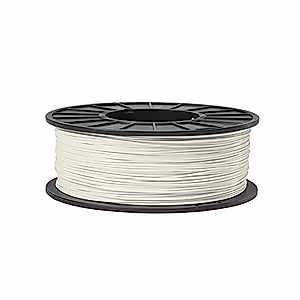 KVP - 3D-Solve Water-Soluble Filament - 1.75MM Diameter, Dimensional Accuracy +/-0.003mm, 1KG Spool Size (White)