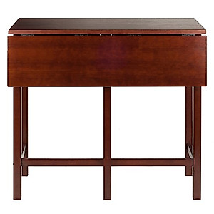 Winsome Lynnwood, 39.37" W x 30" D x 35.43" H, Walnut