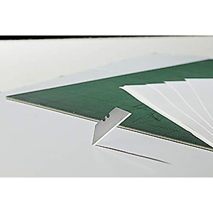 Stanley 1-11-921 Knife Blade "No.1992" unperforated (100 Piece), Silver