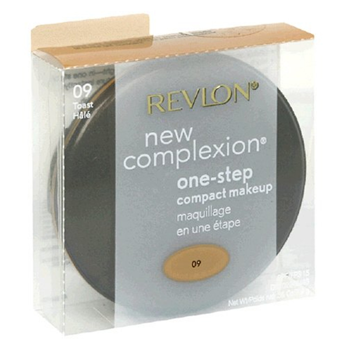 Revlon New Complexion One-Step Makeup, SPF 15, Toast 09, 0.35 Ounce
