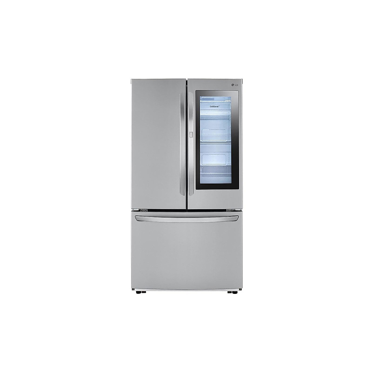 LG LFCS27596S 27 Cu.Ft. Door-in-Door InstaView French-Door Refrigerator (2019)