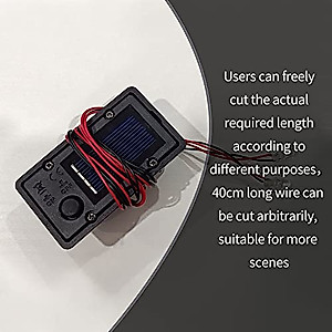 AQEENURA Battery Box, Solar Lantern Light Replacement Parts Top for Outdoor Hanging Lanterns Container Home Solar Lamp Hanging Lantern Led Accessories DIY Garden Decor (4PCS)