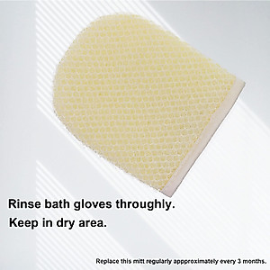 PPHAO - Facial Cleansing Sponge - Exfoliating Facial Cleansing Cloths Gloves Mitts - Facial Sponges for Cleansing and Exfolaiting - Facial Pads Cleasing - Softweave Exfoliating Washcloths pad - 6PACK