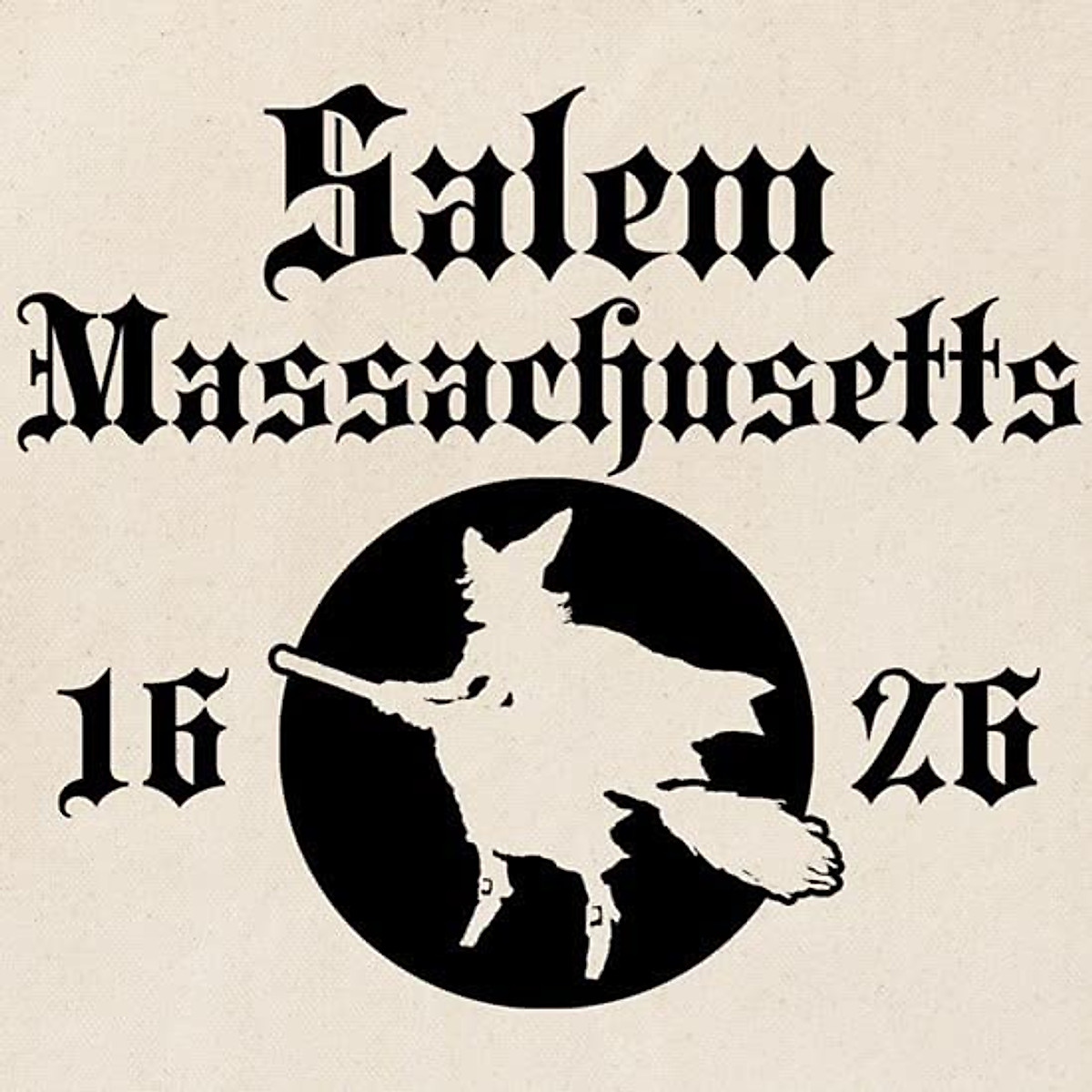 CafePress Salem Massachusetts Tote Bag Natural Canvas Tote Bag, Reusable Shopping Bag