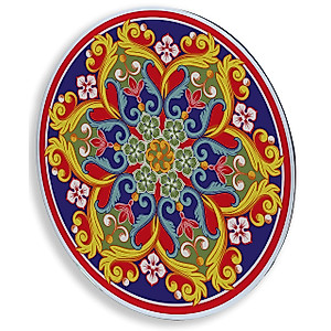 HASTA LA RAIZ | Mexican Handmade Cheese Board covered with resin. Ideal for Charcuterie Platter & Serving Tray. Model: Sicily.