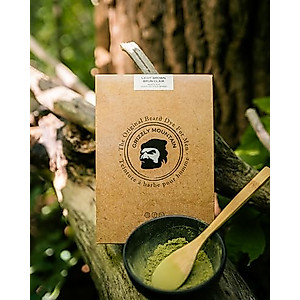 Grizzly Mountain Beard Dye - Organic & Natural Light Brown Beard Dye