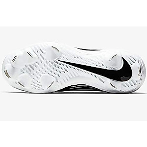 Nike Womens Lunar Hyperdiamond 3 Varsity Womens Ao7985-002 Size 8.5 Black/White