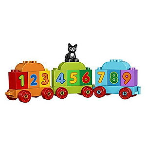 LEGO DUPLO My First Number Train 10847 Learning and Counting Train Set Building Kit and Educational Toy for 2-5 Year Olds (23 Pieces)