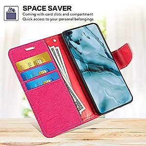 for Gigaset GS110 Case, Oxford Leather Wallet Case with Soft TPU Back Cover Magnet Flip Case for Gigaset GS110 (6.1”)